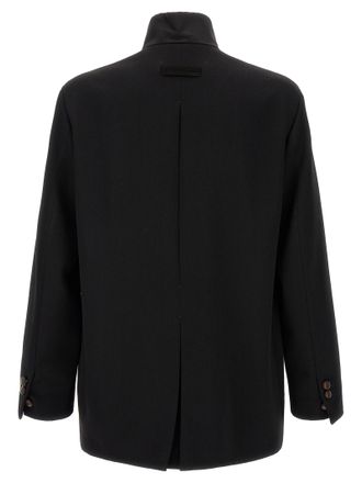 Ermenegildo Zegna Wool Blazer - Black