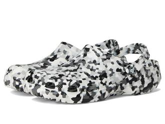Crocs Mixte,Classic Confetti Clog,Noir/Blanc,38-39