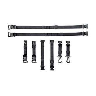 Tasmanian Tiger Set de sangles et boucles Noir - Tasmanian Tiger