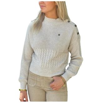 Aeronautica Femme, Pulls, Beige, Taille: 42 FR Tricots