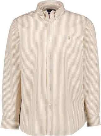 Polo Ralph Lauren Herren Hemd braun Baumwoll-Stretch gestreift