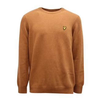 Lyle & Scott Kn921Vf Jubil&auml;ums-Pullover - - Knitwear - Herren - Braun - L