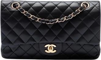Chanel Sac bandouli&egrave;re Pre-owned Double Flap - Femme - Pre-owned - Noir - Taille: ONE Size