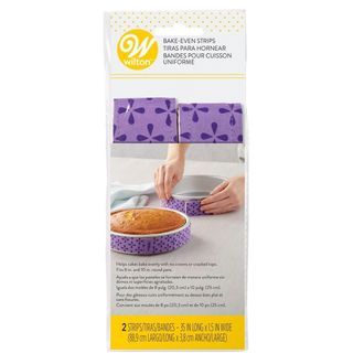 Wilton Bake Even Cake Strips f&uuml;r Tortenformen, 2-tlg, Andere