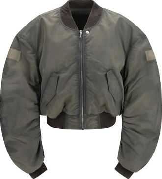 Rick Owens Secchia Flight Bomber - - Jackets - Herren - Grau - L