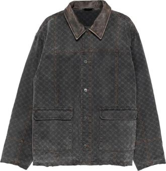 Daily Paper Clothing Patterned Pocket Jacket