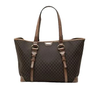 Celine Sac cabas vintage Pre-owned en toile - Femme - Pre-owned - Brun - Taille: ONE Size