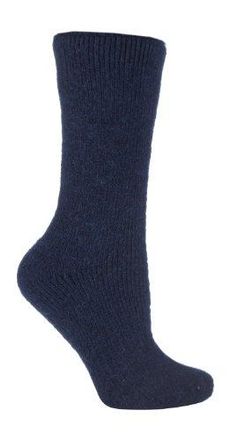 Heat Holders Femme Epaisse 2.7 Tog Hiver Thermique Laine Chaussettes (37/42, Indigo (S.Wool))