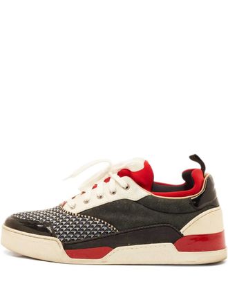 Christian Louboutin baskets Aurelien à empiècements - Noir