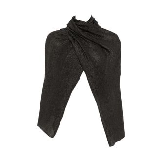 Cortana Seidenstola mit &Auml;rmeln - - Accessories - Damen - Braun - M