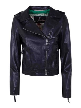 The Jackie Leathers Casualjacke - Schwarz