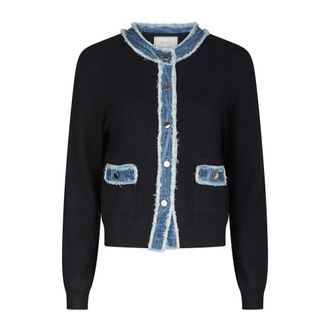 Neo Noir Damen, Strickwaren, Blau, MGr&ouml;&szlig;e