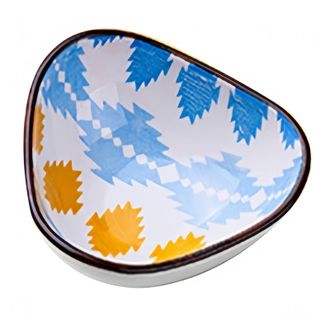 Generico Dipschalen - kleine Saucenteller | Servierplatten | kleine Eintauchschalen | Böhmische Keramik Vedina zum Servieren für die Küche für BBQ Sushi Snacks