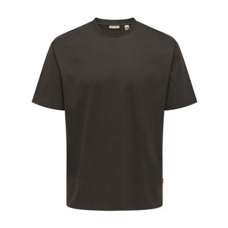 Only & Sons Only & Sons, Homme, Tops, Brun, Taille: M T-Chemises