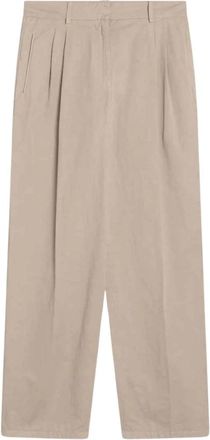 The Row Femme, Pantalons, Beige, Taille: 38 FR Wide Pantalons