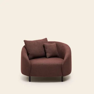 Madura Fauteuil Julika Glory rouille - ORANGE