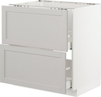 IKEA METOD Unterschr. f Spüle/2 Fronten/2Sch