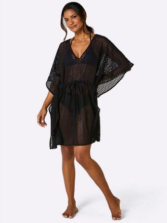 Olympia Strandkleid Tunika Kurzarm