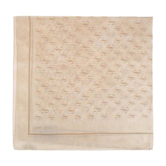 Jimmy Choo London Seidentuch - - Accessories - Damen - Beige - ONE SIZE