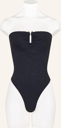 Farm Rio Farm Rio Bandeau-Badeanzug Black Palm Trees schwarz