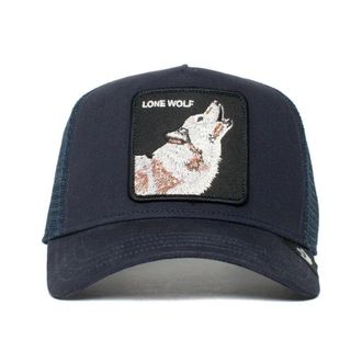 Goorin Brothers unisex, Accessoires, Bleu, Taille: ONE Size Casquette Lone Wolf &Eacute;l&eacute;gante