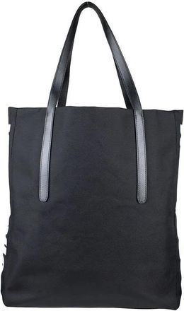 Jimmy Choo London Shopper & Totes - Black Nylon Tote Bag With Leather Straps - Gr. unisize - in Schwarz - f&uuml;r Damen