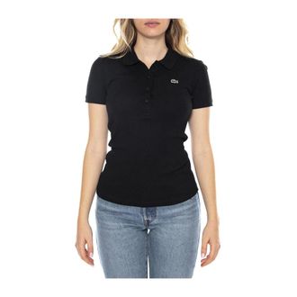 Lacoste Damen, Oberteile, Schwarzk, MGr&ouml;&szlig;e