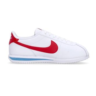Nike Niedrige Sneakers Wei&szlig;/Rot/Blau - - Sport - Herren - Wei&szlig; - 39 EU