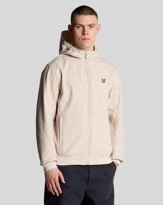 Lyle & Scott Softshelljacke mit Netzr&uuml;cken - Grau