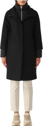 Herno Femme, Manteaux, Noir, Taille: 36 FR Giaccone