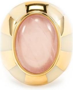 Aur&eacute;lie Bidermann Bague Mirasol en laiton et plaqu&eacute; or