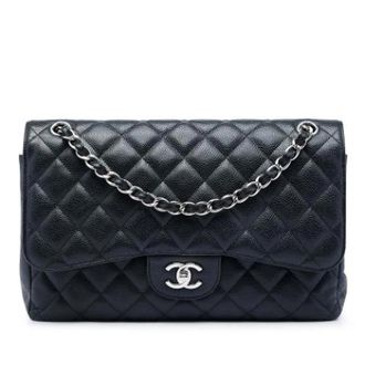 Chanel Pre-owned Vintage Double Flap Schultertasche - - Pre-owned - Damen - Schwarzk - ONE SIZE