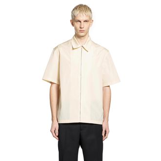 Jil Sander Zip-up Short Sleeve Shirt