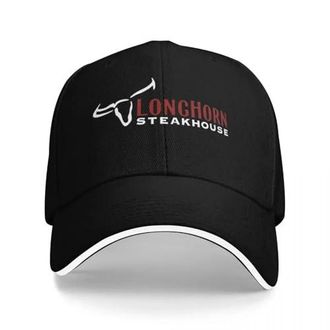 Generic Casquettes de Baseball masculines Hommes, Logo Longhorn Steakhouse Casquette l&eacute;g&egrave;re pour Femmes Casquette de Baseball pour Hommes Casquette de Basebal