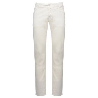 Jacob Cohen Herren, Jeans, Wei&szlig;, W33Gr&ouml;&szlig;e