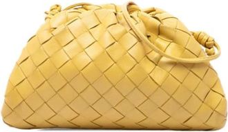 Bottega Veneta Pre-owned Cuir sacs-ports-paule - Femme - Pre-owned - Jaune - Taille: ONE Size