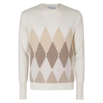 Ballantyne R-Ausschnitt Pullover - - Knitwear - Herren - Mehrfarbig - L