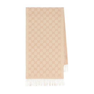 Gucci GG Kaschmir-Lam&eacute;-Schal - - Accessories - unisex - Beige - ONE SIZE