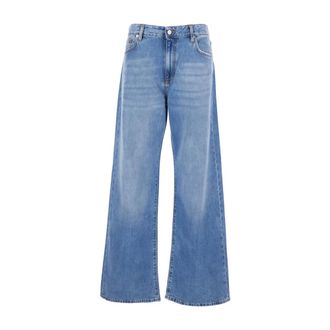 Roy Rogers Femme, Jeans, Bleu, Taille: W28 Super Wide Denim