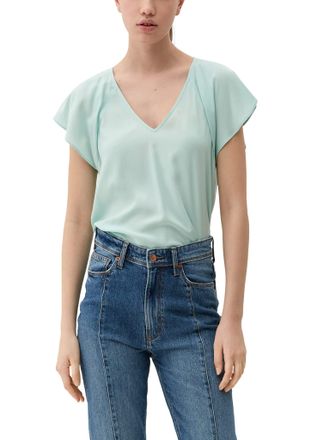 s.Oliver Damen 50.2.51.10.100.2132616 Bluse, 6092 türkis, 32