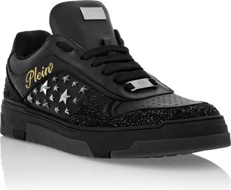 Philipp Plein Low-Top Sneakers Mix Studs Star