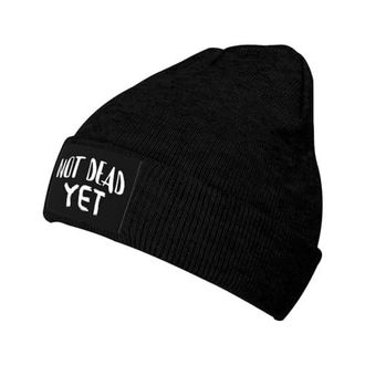 Generic Extensible Bonnet Tricot&eacute;, Je ne suis Pas Encore Mort, Unisexe Knit Beanie, Tricoter Chapeau pour Cyclisme, Adultes, Ski