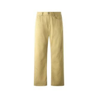 Roberto Cavalli Homme, Pantalons, Brun, Taille: W32 Pantalon Cinq Poches Imprimé Python