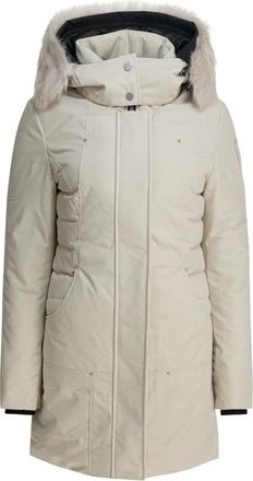 Moose Knuckles Femme, Manteaux, Blanc, Taille: 36 FR Cloud Shearling Parka