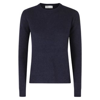 Roberto Collina Femme, Pulls, Bleu, Taille: 38 FR Pulls &agrave; col rond