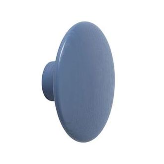 MUUTO Patère The dots - Bleu - Frêne teinté - Designer Lars Tornoe