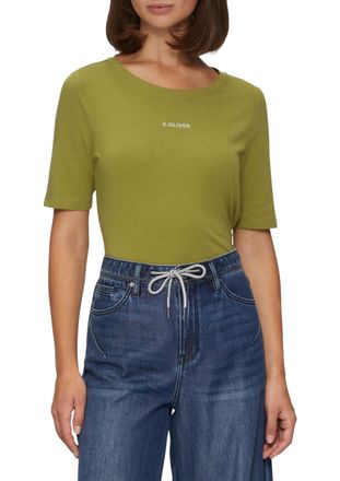 s.Oliver Jerseyshirt mit Logo-Print