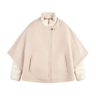 Fay Femme, Vestes, Beige, Taille: 36 FR abiti poliestere