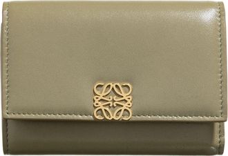 Loewe Portemonnaie - Anagram Puffer Vertical - Gr. unisize - in Grün - für Damen