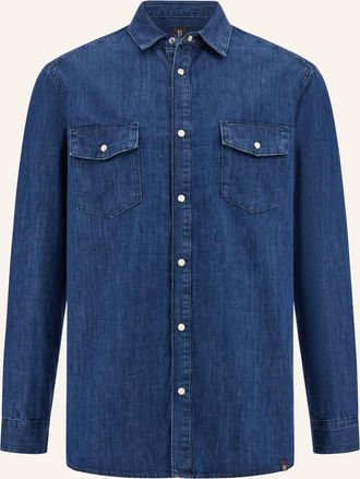 Boggi Milano Boggi Milano Jeanshemd Regular Fit blau